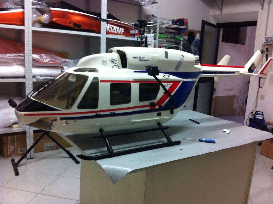 Bk 117 turbina | Helicenter
